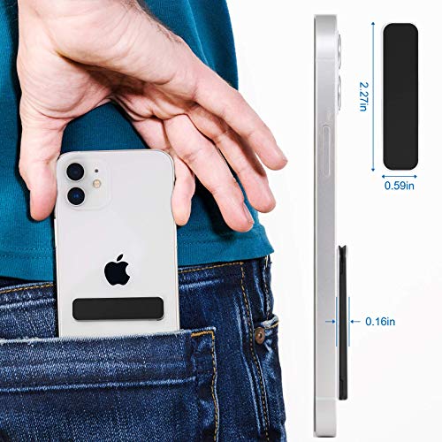DWTB Cell Phone Kickstand,Multi-Angle Aluminum Kickstand(Adjustable Angle)(Vertical and Horizontal Stand) Compatible with iPhone 14/14 Plus/14 Pro/14 Pro Max, Black