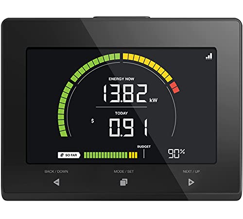 efergy Elite-Max Display Kit 7.9″ Color Energy Monitor No WiFi Required. Data Download Direct from The Monitor
