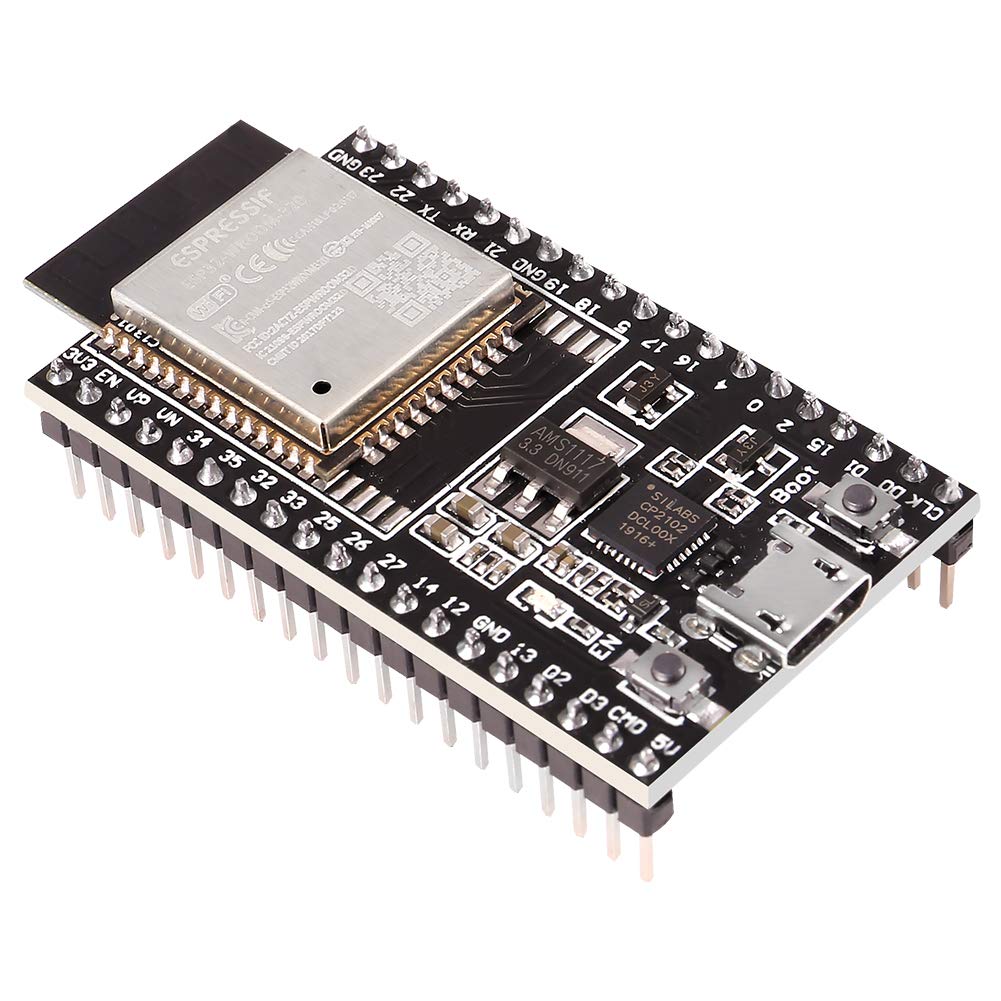2pcs ESP32-DevKitC core Board ESP32 Development Board ESP32-WROOM-32U WiFi Bluetooth Development Board for Arduino IDE (WROOM-32D)
