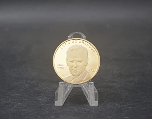 2022 Joe Biden Zero Cents Novelty Penny Coin - Let's GO Brandon FJB Coin
