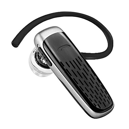 D & K Exclusives Replacement Ear Hooks Bluetooth Headset Headphones 8PC Earhooks Fit for M155 M165 M1100 M100 M55 M28 M25 Voyager Edge Headpiece (6mm) Clear, Black