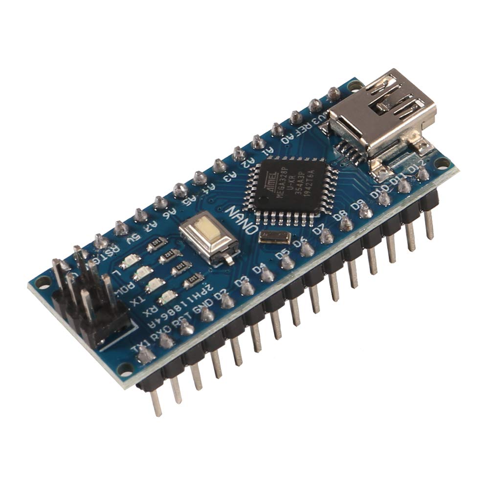 AITRIP 10PCS for Nano V3.0 ATmega328P Nano Board CH340 5V 16M Microcontroller Board, Compatible with Arduino Electronics Development Board