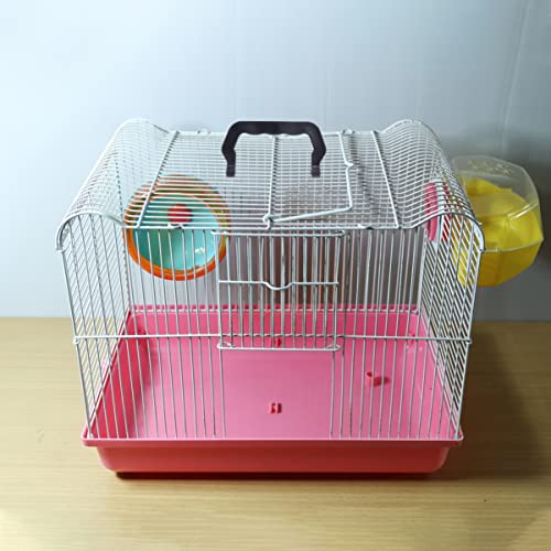 POPETPOP 10pcs Replacement Pet Cage Crate Handles Plastic Cage Handles for Squirrel Hedgehog Rabbit Chinchilla Hamster Black