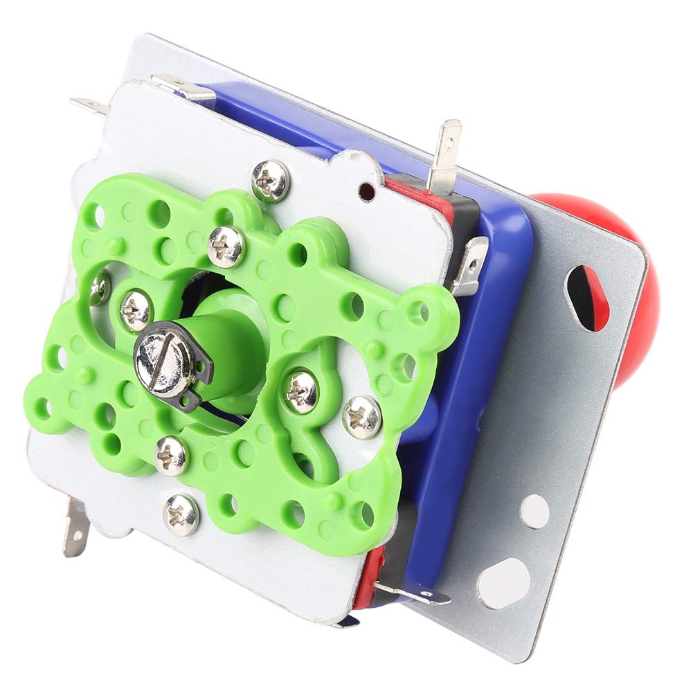 1pcs Arcade Joystick, Adjustable Competition Style Long Handle Joystick Classic 2/4/8 Way Game Joystick Ball for Arcade Gaming Cabinet Button Kit