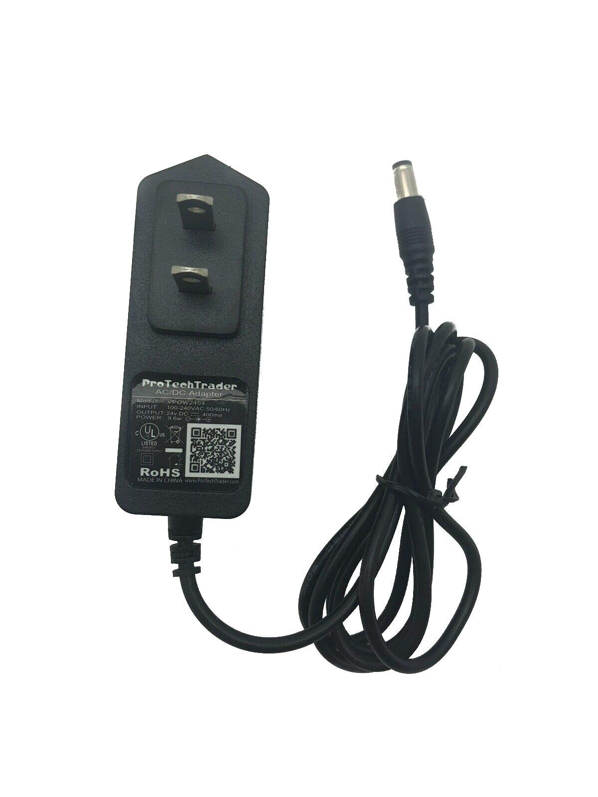 24v 400ma Battery Charger for Drill Master 18v NICD - Upgraded Replacement Original OEM Drillmaster 68420 AC/DC Adapter Power Supply UL - Replaces Sanhong SH-DC0240400 Intertek BC-240 24.0v 0.3a 7.2w