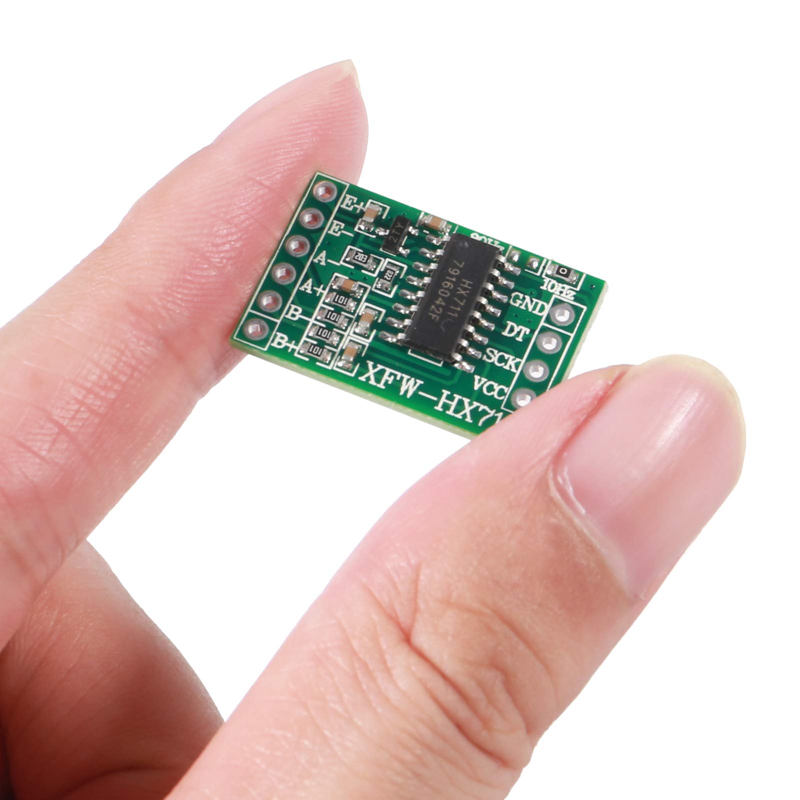 ACEIRMC 8pcs HX711 Weighing Sensor Dual-Channel 24 Bit Precision A/D Module Pressure Sensor for Arduino Raspberry Pi Microcontroller