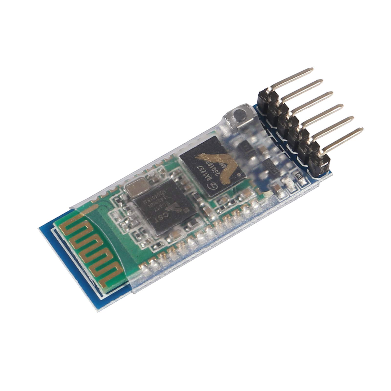 ACEIRMC HC-05 Wireless Bluetooth RF Transceiver Master Slave Integrated Bluetooth Module 6 Pin Wireless Serial Port Communication BT Module for Arduino (3pcs)