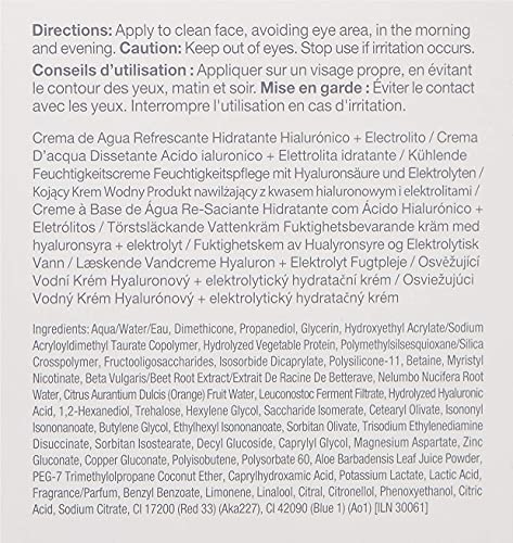 StriVectin Advanced Hydration Re-Quench Water Moisturizing Cream with Hyaluronic Acid and Electrolytes, 1.7 Fl Oz