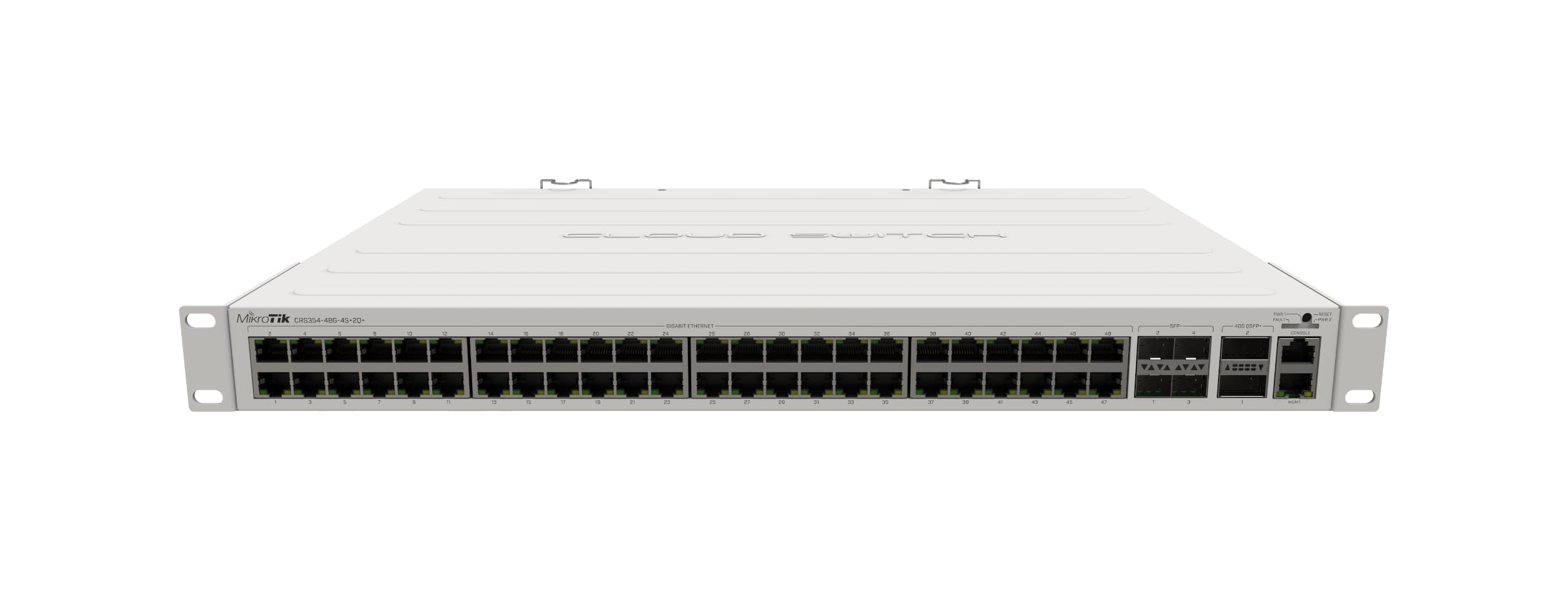 MikroTik Cloud Router Switch 354-48G-4S+2Q+RM, CRS354-48G-4S+2Q+RM (354-48G-4S+2Q+RM with RouterOS L5 License)