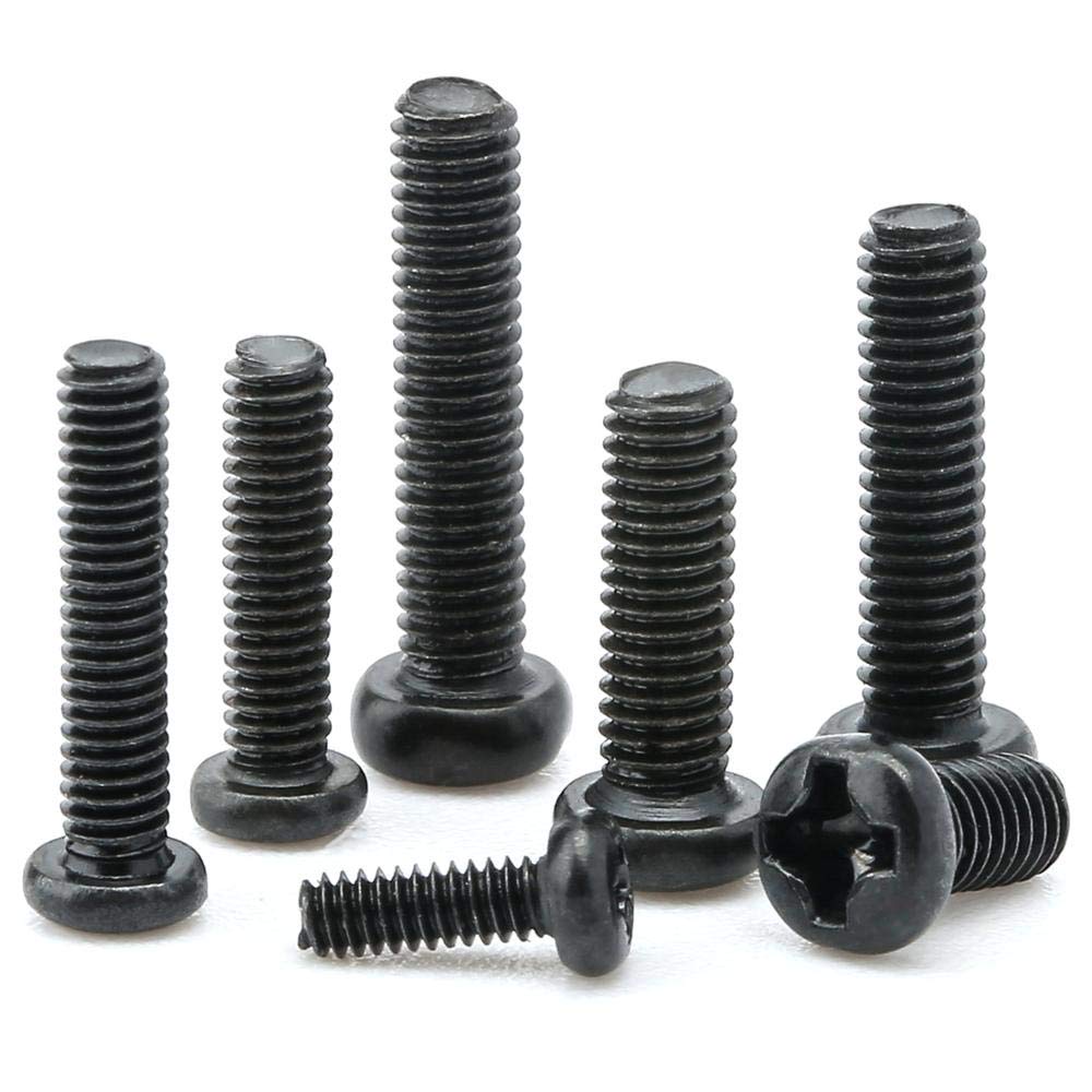 650pcs Cross Recessed Round Pan Head Machine Screws Set M1.4 M1.7 M2 M2.5 M3 Mini Screw for Laptop for Computer Screw Screw Kit SCRW-196423