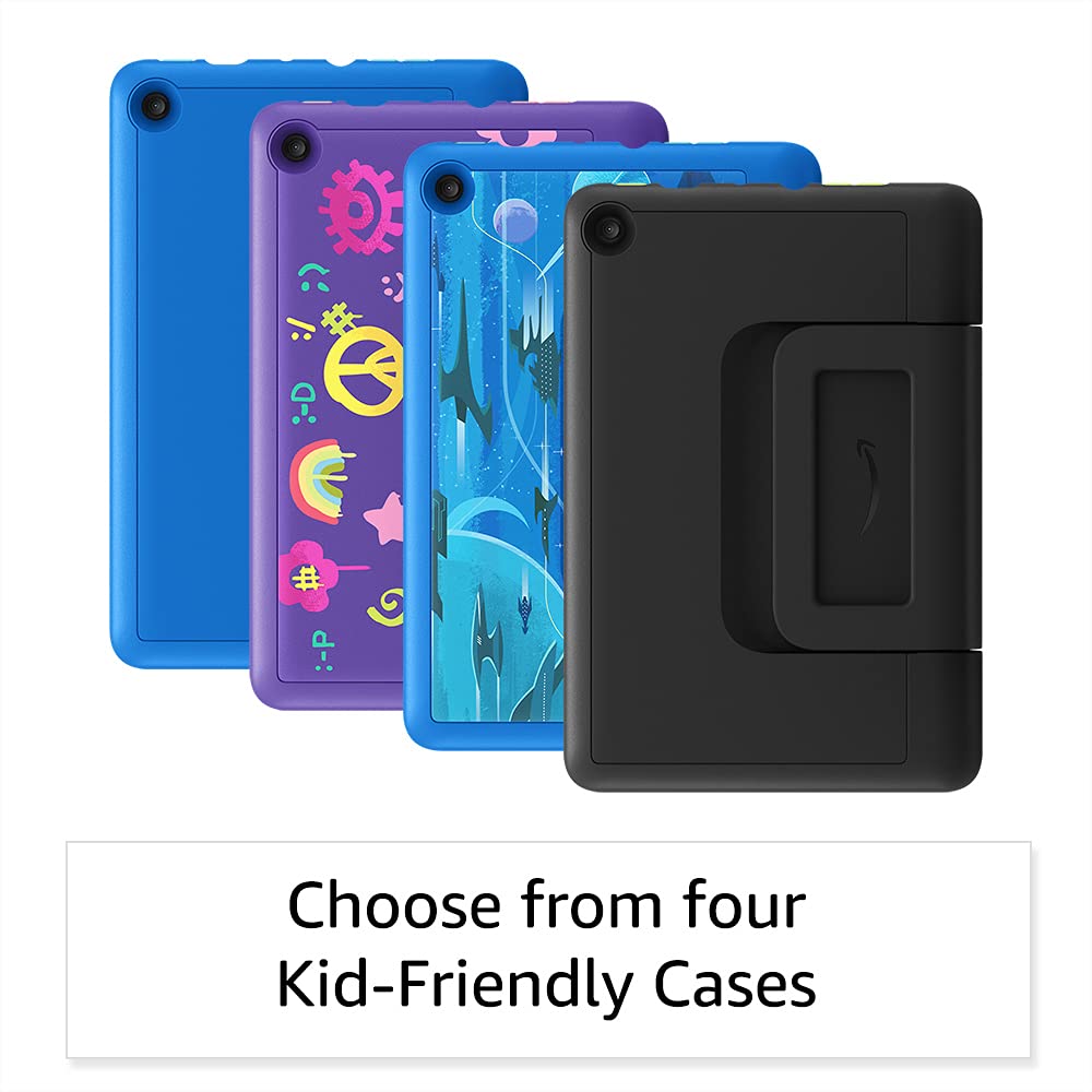 Amazon Fire HD 10 Kids Pro tablet, 10.1", 1080p Full HD, ages 6β12, 32 GB, (2021 release), named "Best Tablet for Big Kids" by Good Housekeeping, Black