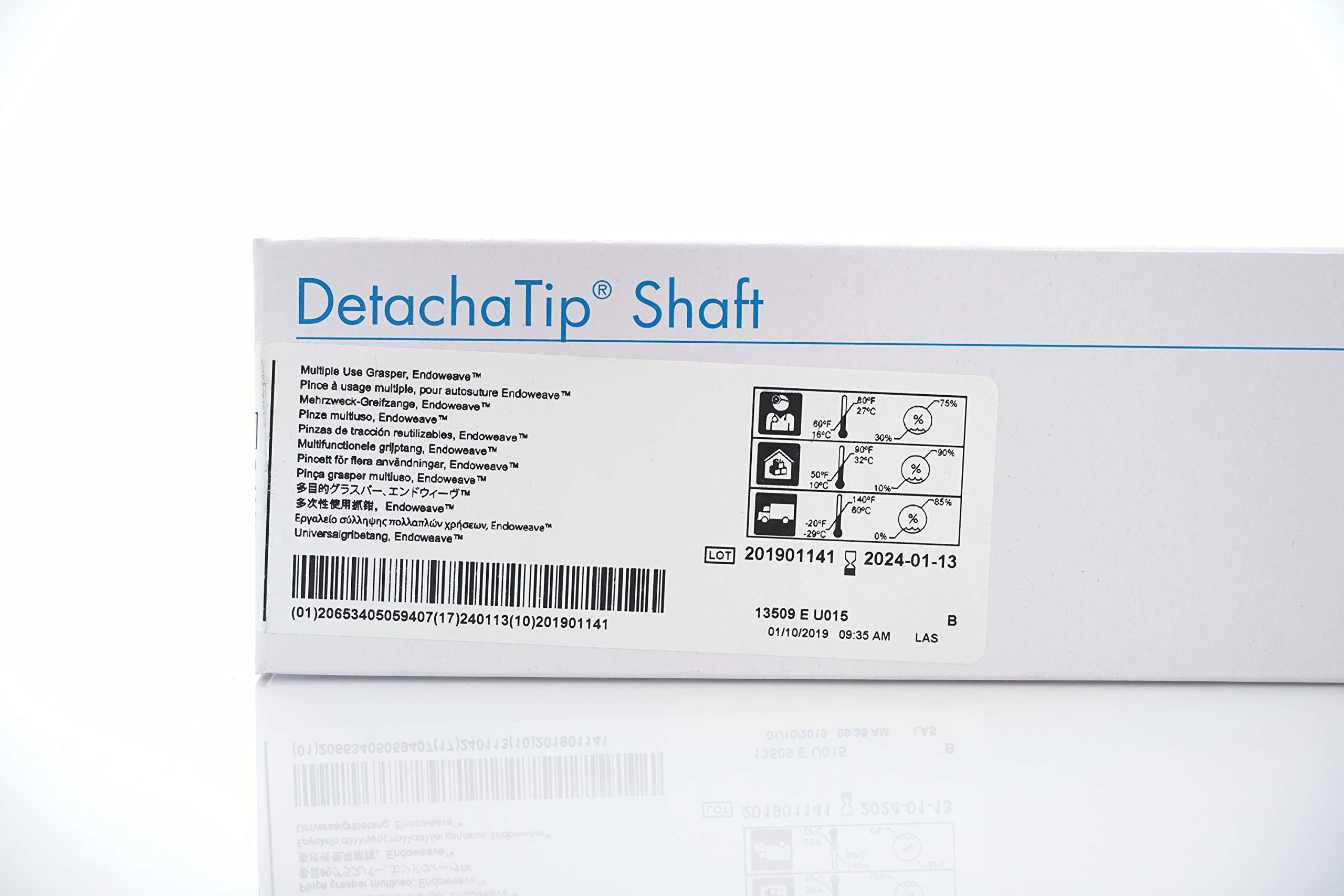 Conmed Corp DetachaTip Shaft Multiple Use Graspers, Endoweave, 5MM x 33MM, 2-1028 (Case of 1)