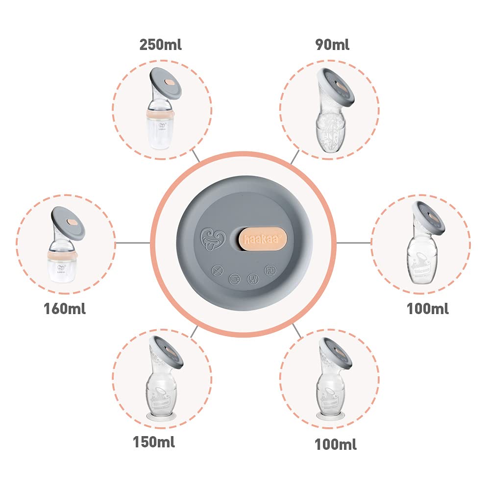 haakaa Manual Breast Pump Cap,1 PK