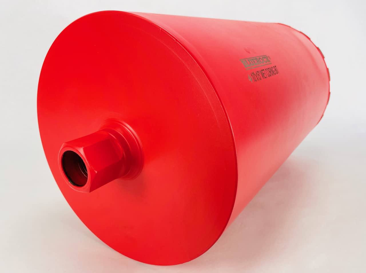 10" Inch Diamond WET Core Drill Bit 1-1/4” Threaded by BLUEROCK Tools for Concrete Rebar Asphalt Brick Rock Masonry Hole Barrel Coring