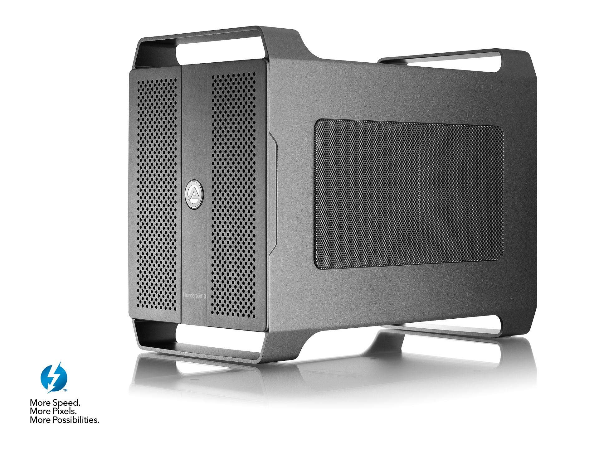Akitio T3N2AA0002Y00U Node Duo: (Thunderbolt 3 to X2 Half Length PCIe Expansion Box) Electronics