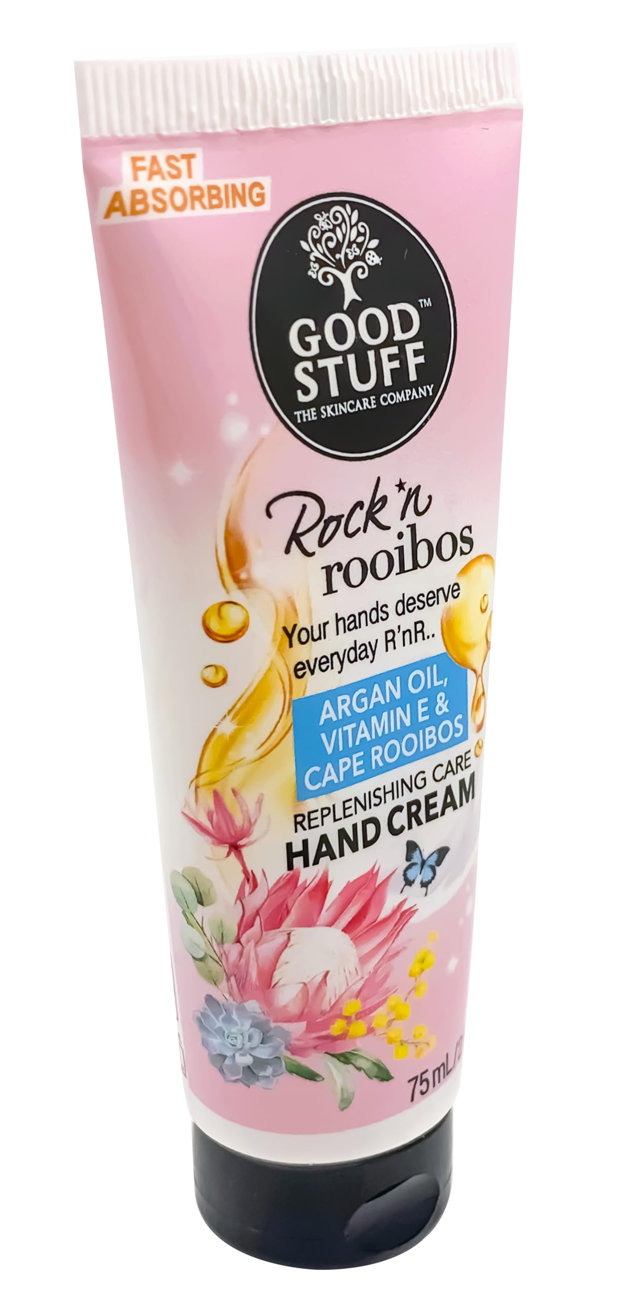 Good Stuff Rock 'n Rooibos Replenishing Anti-Oxidant Hand Cream with Rooibos and Moroccan Argan Oil 2.5 FL Oz