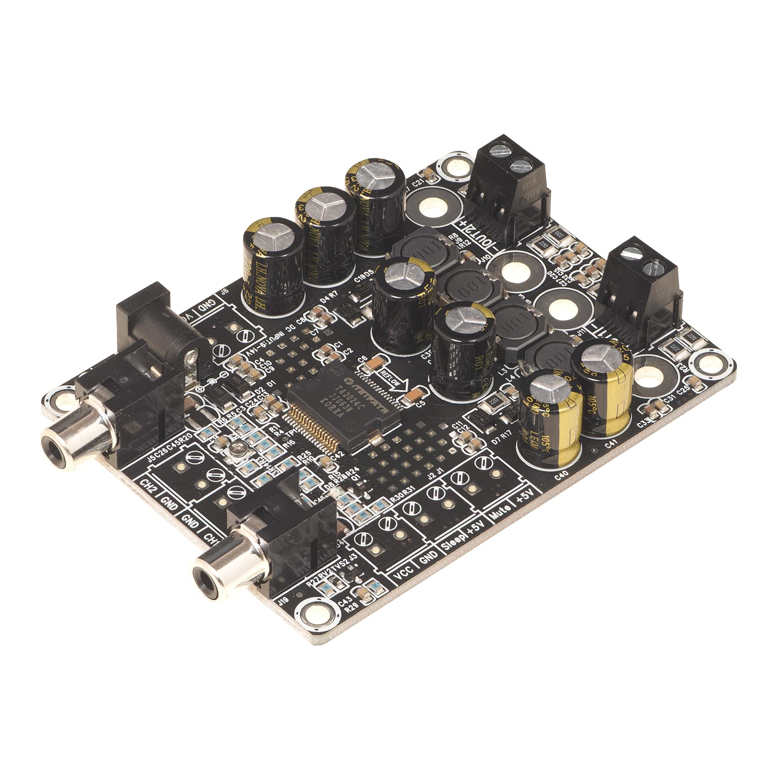 2 x 15Watt Class D Audio Amplifier Board - TA2024
