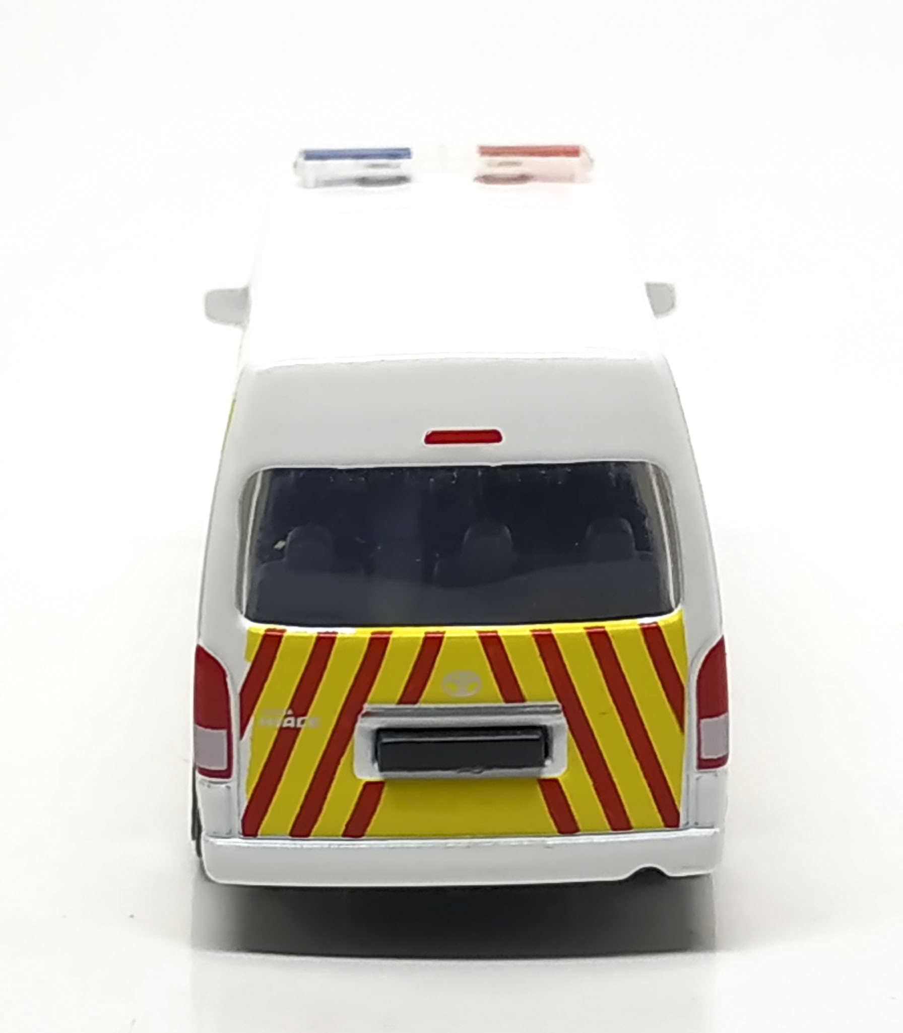 1/64 Model car Toys Majorette Hiace - Thai Ambulance EMS 1669 - White (1/69, 3 inches) 5U no Package