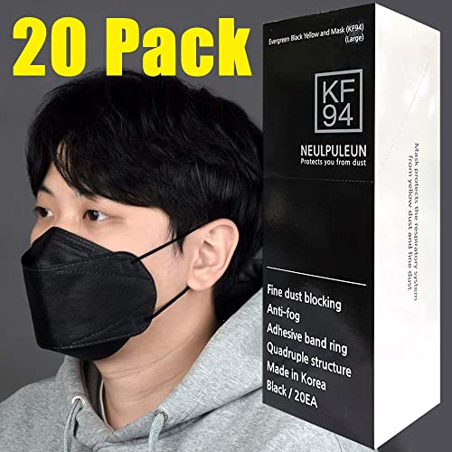 ECOMADE ARENA Neulpuleun Disposable KF94 Face Mask with 4-Layer Filters Made in Korea