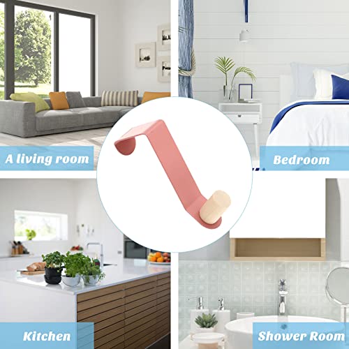Gadpiparty Over The Door Hook, Towel Hanger Door Coat Rack, Clothes Hangers for Closets Bathroom, Unique Design Eiffel Tower, 2 Hooks