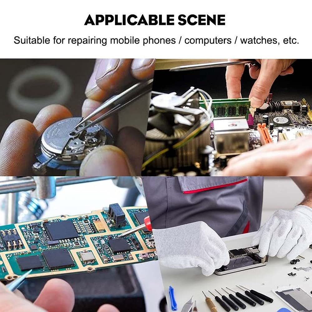 500Pcs Mini Screw Flat Head Screw+Thin Head Screw Laptop Notebook Screws DIY Set Kit for Computer Mobile Watches Screws