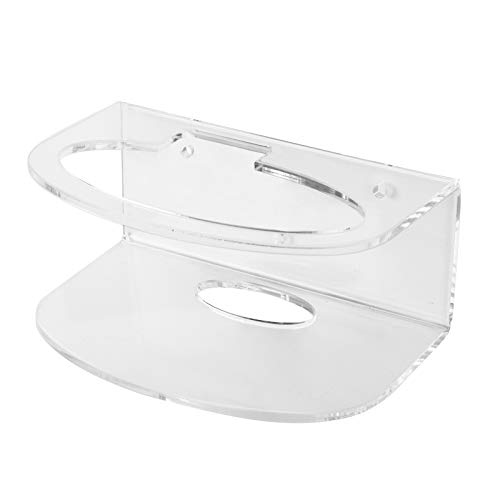 Acrylic Wall Mount Holder for NETGEAR Orbi Larger Whole Home Dual Band Mesh WiFi 6 System (RBK351)(RBK352)(RBK353)(AX1800) - Bracket Hanger Stand Holder for Orbi Larger WiFi 6 by TIUIHU (2-Pack)