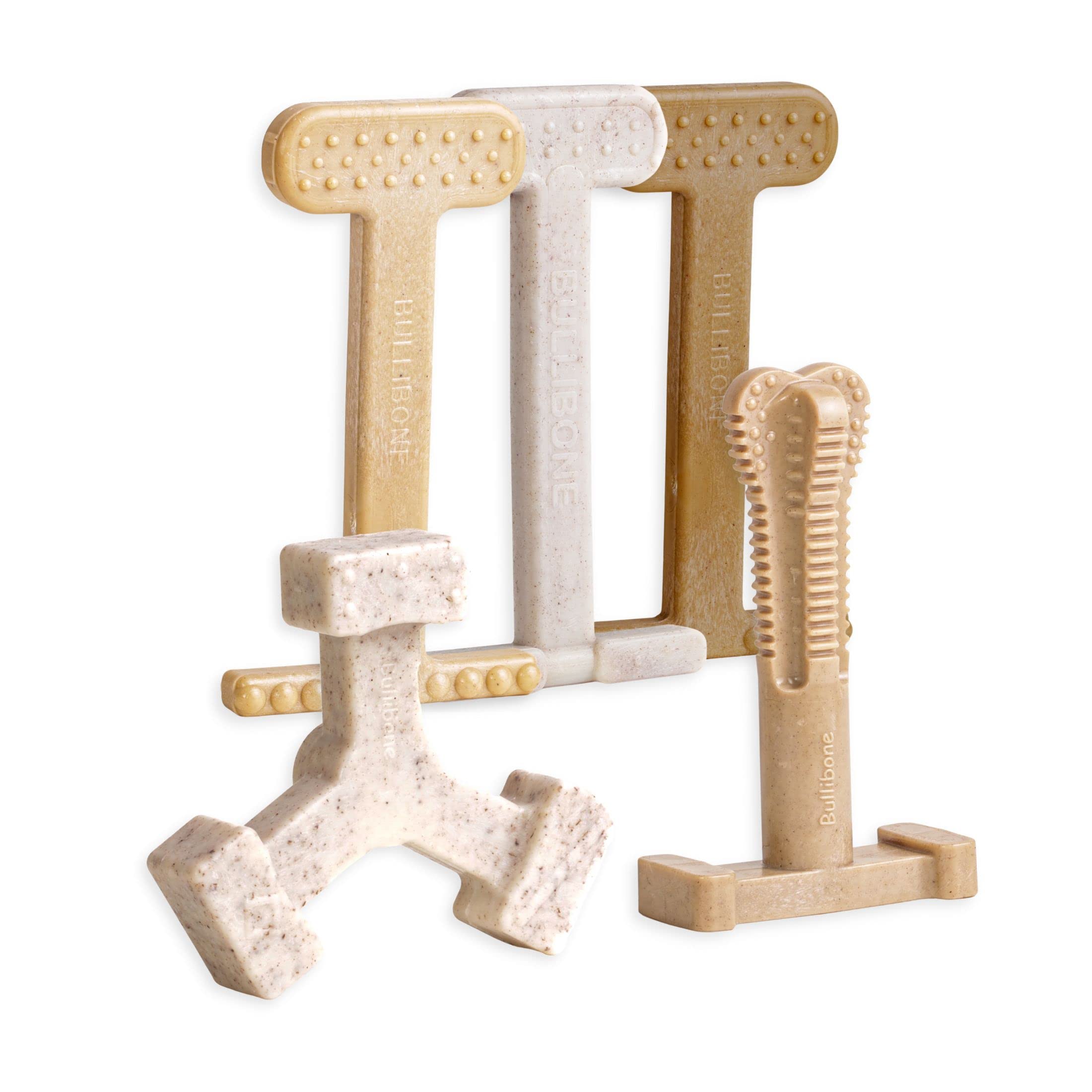 Bullibone All Stars XL Bundle - Improves Dental Hygiene, Easy to Grip Bottom, Four Delicious Flavors