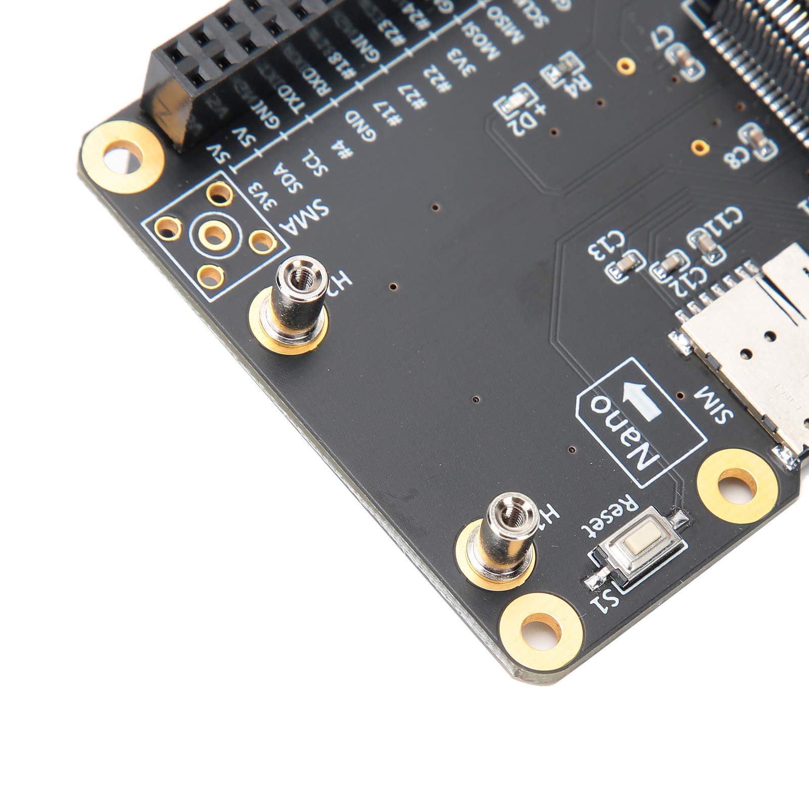 70 3G/4G LTE Base Hat for Raspberry Pi 4/3/2/B+ Module Computer Board to USB with SIM Card,3G/4G LTE to USB Module,3Amps Efficient and Low Quiescent Current Power,for Desktop PC/Laptop