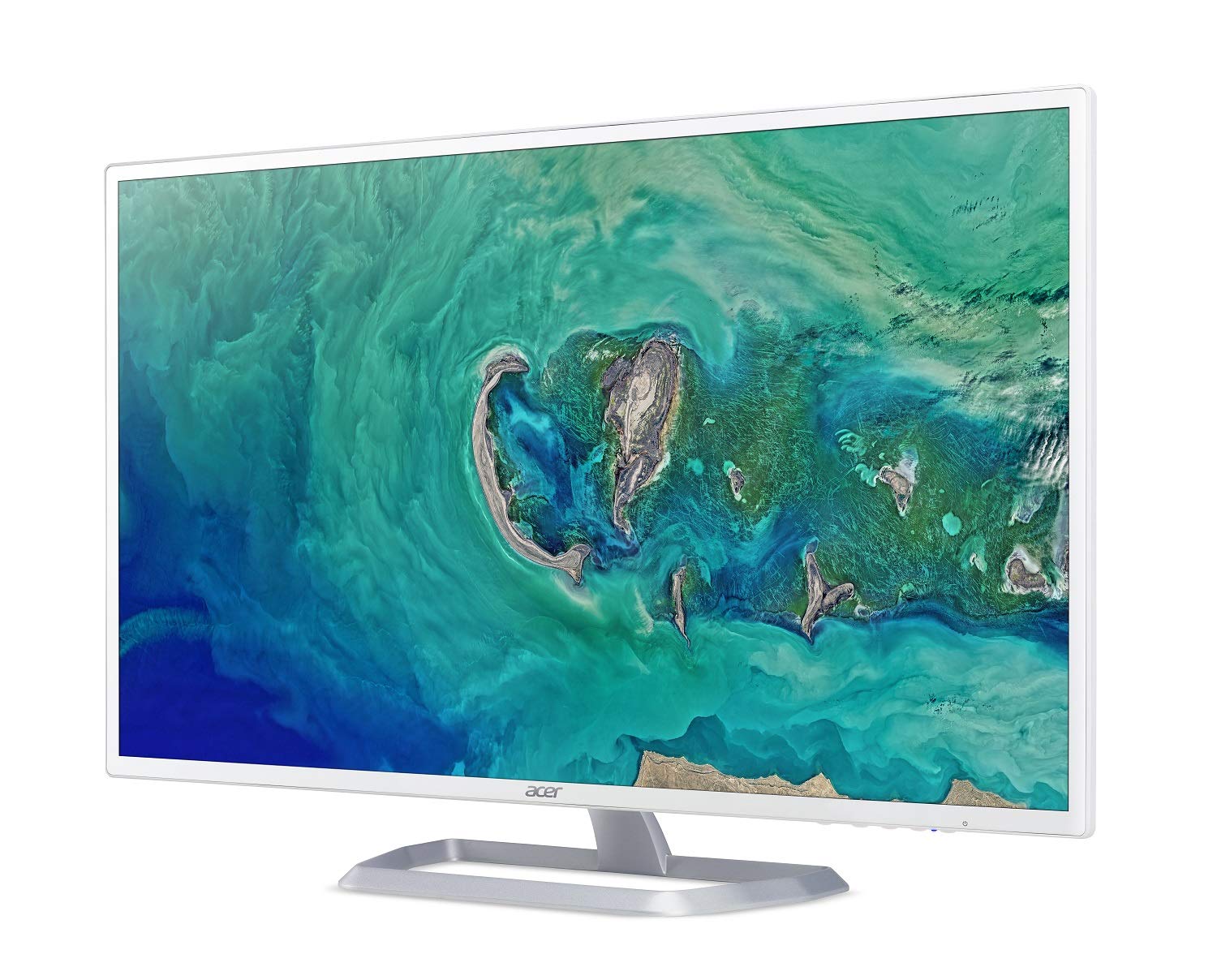 Acer EZ321Q wi 31.5" Full HD (1920 x 1080) IPS Monitor (HDMI & VGA Port), White Wired Headset with Flexible Omnidirectional Mic, Adjustable Headband