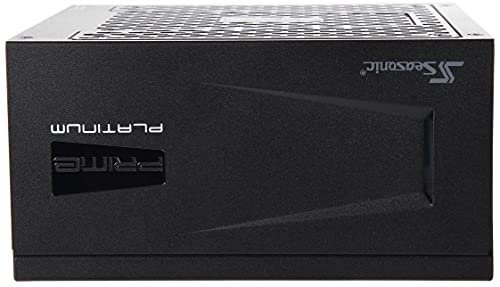 Seasonic Prime Ultra Platinum 1300W (80+Platinum, ATX 12V) Power Supply for Computer/Gaming PC's, 6X PCIe, Cable Management