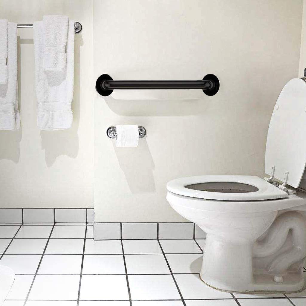 2 Pack 12 Inch Oil Rubbed Black Shower Grab Bar, iMomwee Stainless Steel Elderly Safety Bars, Bathroom Shower Balance Bar, Hand Rail Support, Handicap Senior Disabled Assist Bath Handle (1" Diameter)