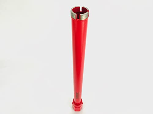 1.25" Inch Diamond Wet Core Drill Bit 1-1/4” Threaded by BLUEROCK Tools for Concrete Rebar Asphalt Brick Rock Masonry Hole Barrel Coring