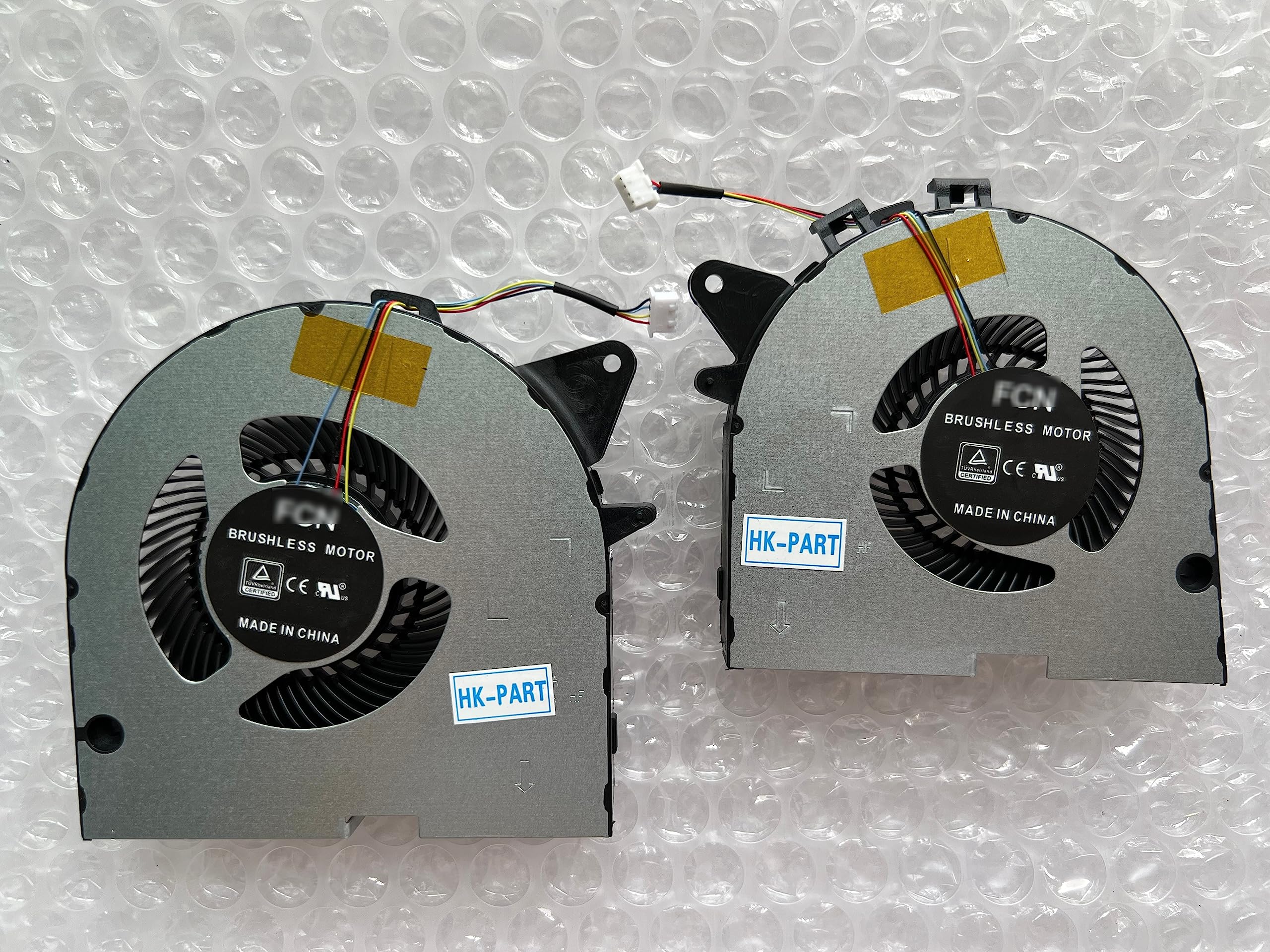 HK-Part Fan for Lenovo Legion Y540P Y545 Y7000P-2019 CPU & Gpu Cooling Fan Set FKTY FKU0
