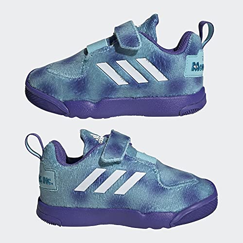 adidas Kids Activeplay Monsters Track and Field Shoe, Sonic Aqua/White/Light Aqua, 6 US Unisex Toddler