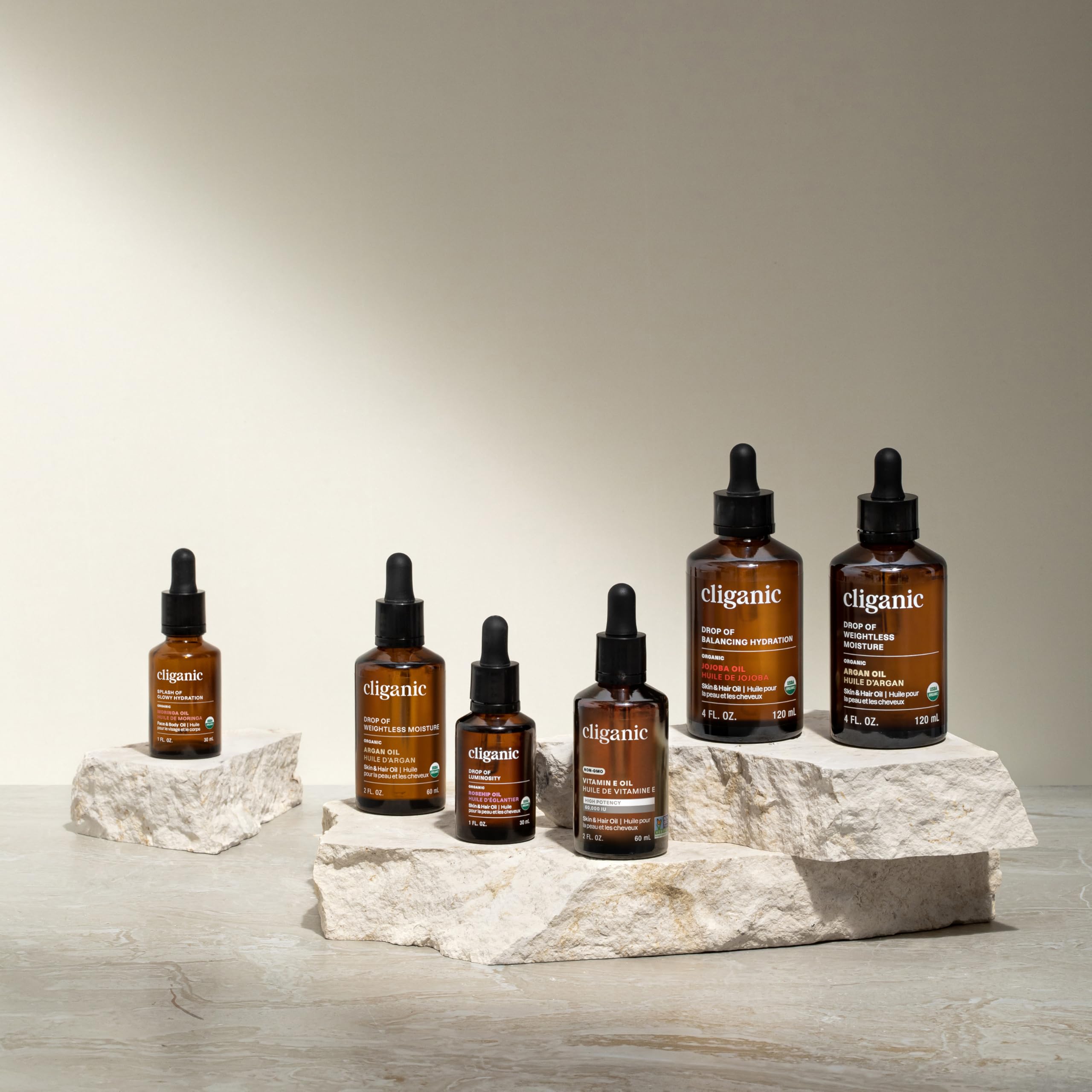 Cliganic Organic Baobab Oil, 100% Pure - For Face & Hair | Natural Cold Pressed Unrefined (Packaging May Vary)
