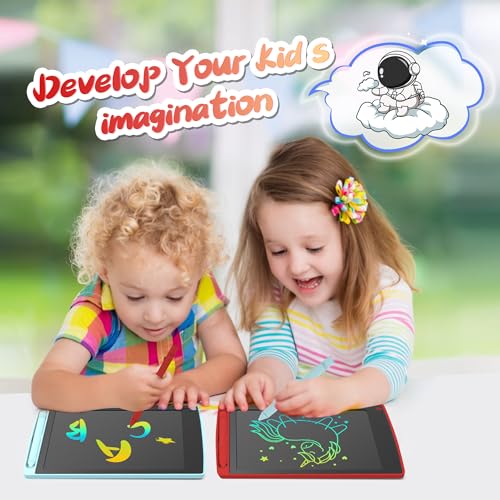 2 Pack LCD Writing Tablet Random Shipment Doodle Board for Kids with 2 Bag, Electronic Drawing Tablet Drawing Pads, LEYAOYAO Learning Toddler Toy - Gift for 3-6 Years Old Boy Girl
