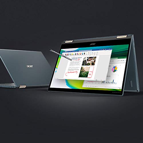 Acer Spin 7, 14" FHD Touch Display, Qualcomm Snapdragon 8cx Gen 2 5G Compute Platform, 8GB LPDDR4X, 512GB Universal Flash Storage, 5G, 4G LTE, Wi-Fi, Backlit KB, FPR, Antimicrobial, SP714-61NA-S1QA
