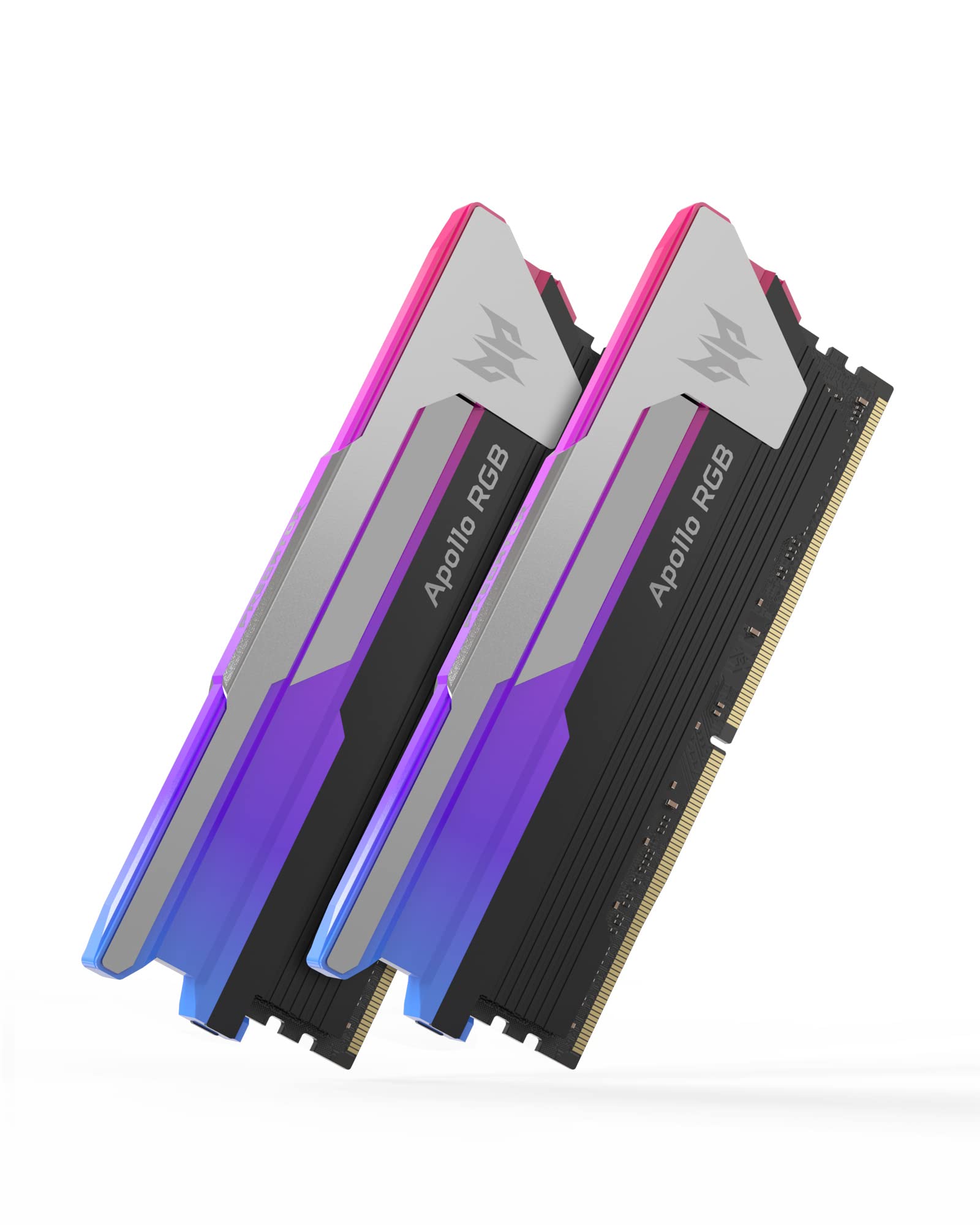 Acer Predator Apollo RGB 16GB (8GBx2) Gaming RAM 3600 MHz DDR4 CL16 1.35V Desktop Computer LED Memory Kit - BL.9BWWR.228