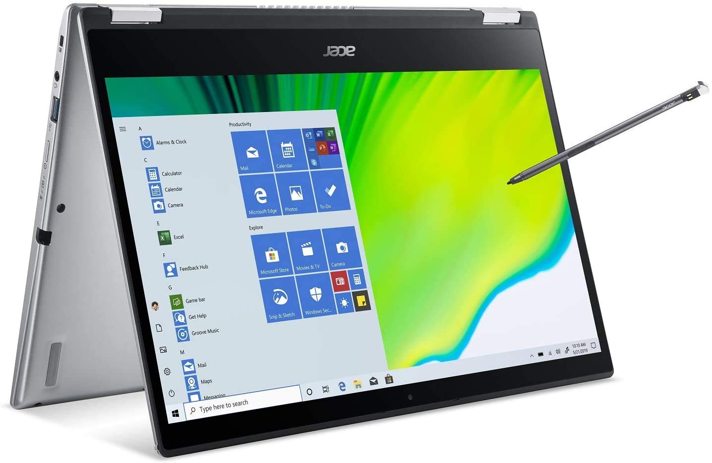 acer Spin 3-14" Laptop Core i5-1035G1 1GHz 8GB Ram 256GB SSD Win 10 Home (Renewed)