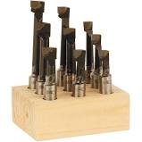 12 Piece Metric (12MM Shank) Carbide Tipped Boring BAR Set