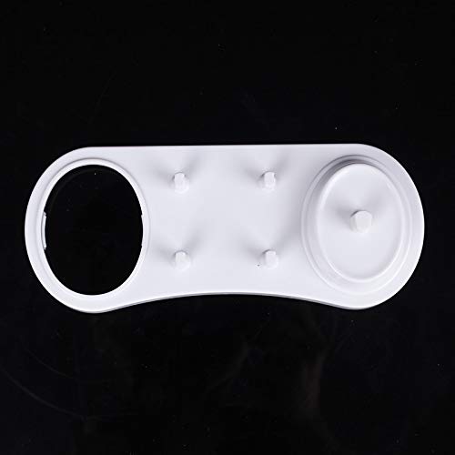 Alaigo Electric Toothbrush Base Stand Support Brush Head Holder for Braun Oral B Electric Toothbrushes D12 D20 D16 D10 Pro 1000 Pro 2000 etc. Bathroom Tools with Charger Hole