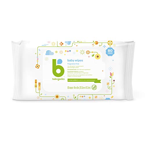 Babyganics Wipes + Rash Set - 240 Ct Baby Wipes, Diaper Rash Cream, 2 Items