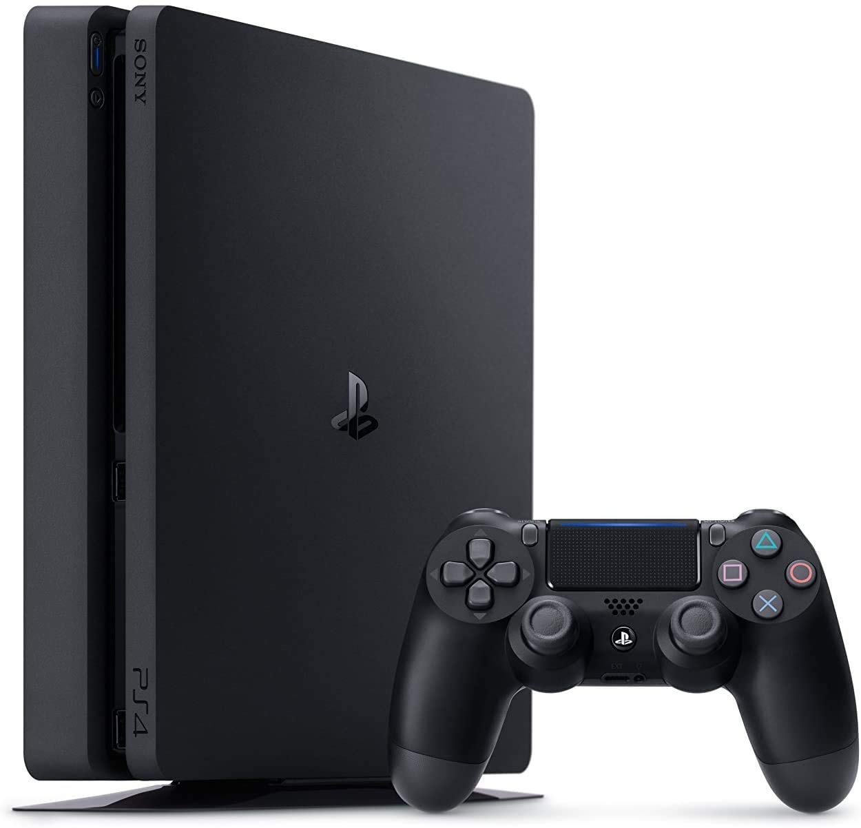 2020 Playstation 4 PS4 1TB Slim Gaming Console with AlleyFlex Sports Fast Charging Station Dock