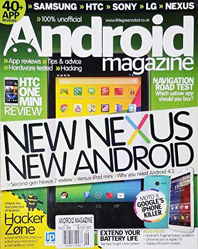 ANDROID MAGAZINE, NEW NEXUS NEW ANDROID ISSUE NO. 29^