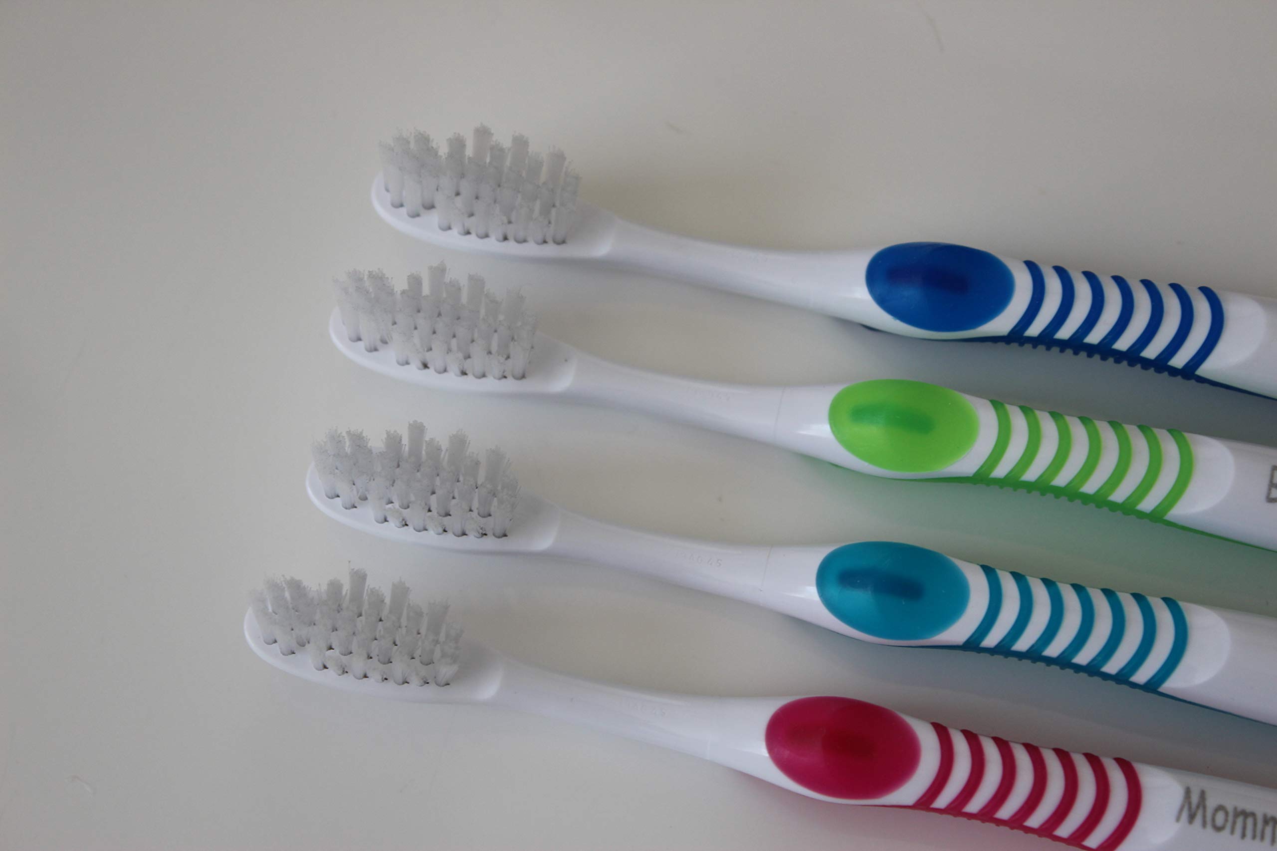 Personalized Gift Personalized TOOTHBRUSHES 4 Pack Manual Toothbrush Adults Any Name/Message Engraved