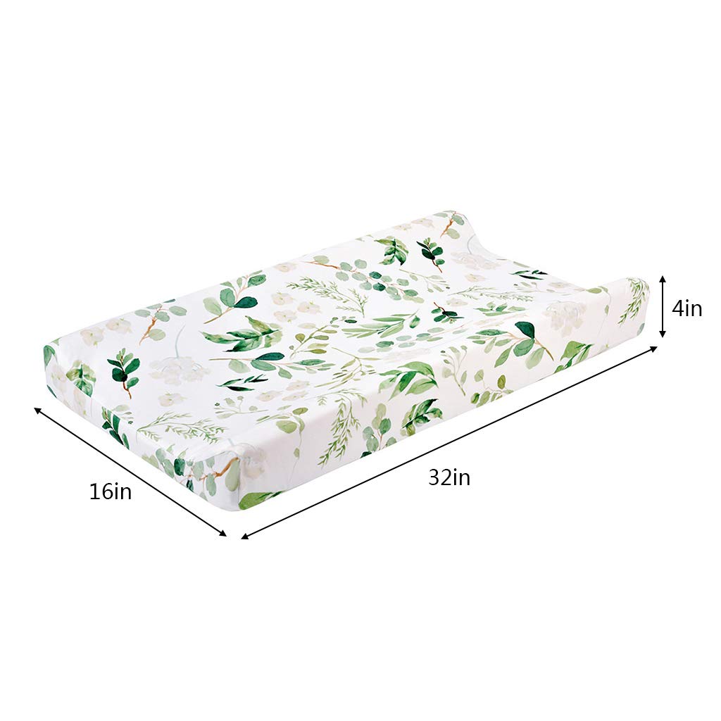 Fitted Crib Sheet Floral, Baby or Toddler Nursery Bedding, Botanical Woodland Tropical Garden, Blended