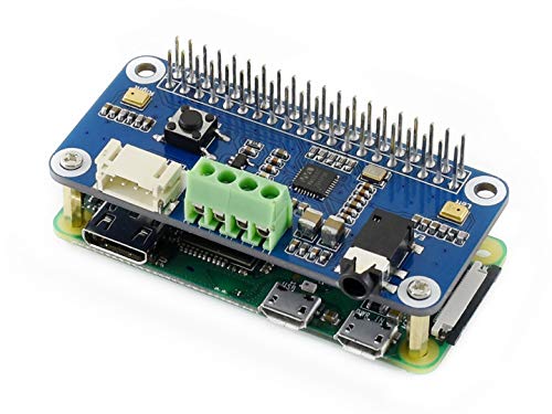 Waveshare WM8960 Hi-Fi Sound Card HAT Stereo CODEC Playing and Recording I2S Interface for Raspberry Pi Zero/Zero W/Zero WH/2B/3B/3B+