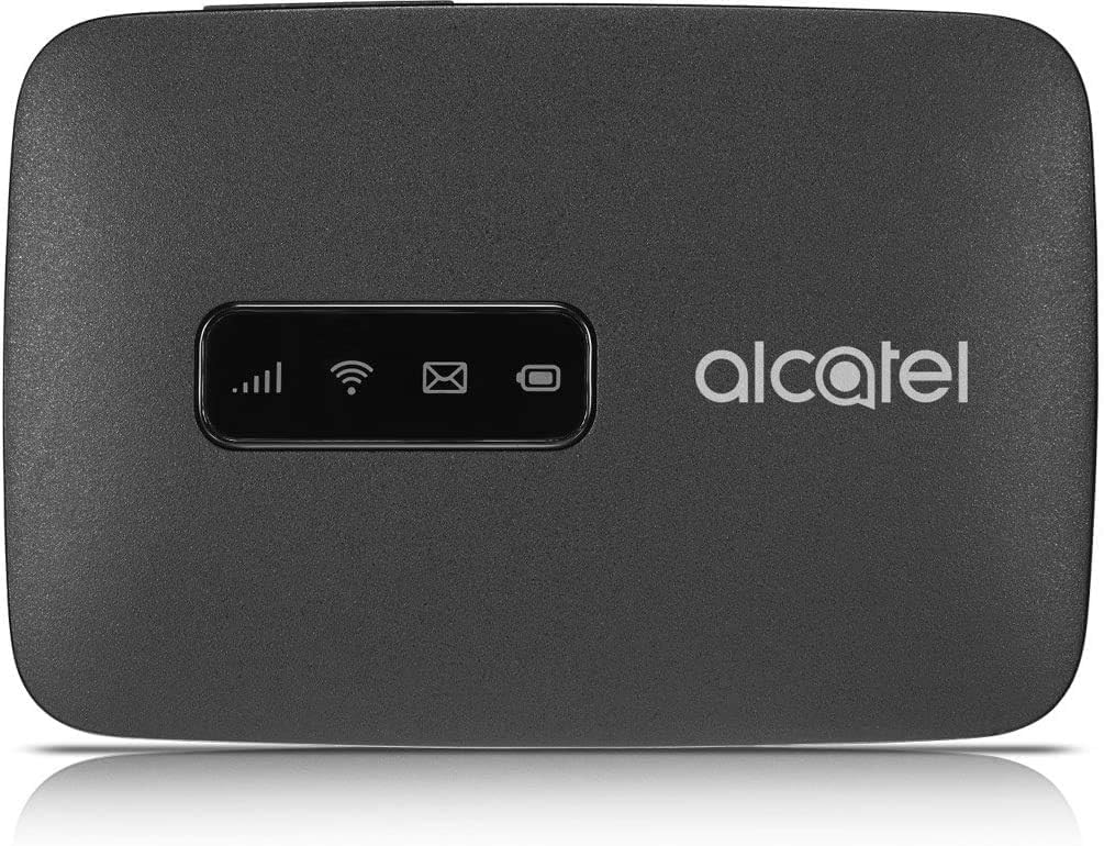 Alcatel LINKZONE Mobile 4G LTE WiFi Hotspot (US + Global 4G LTE) w/iOS & Android App, GSM Unlocked Upto 150mbps, Up to 15 Users MW41NF-2AOFUS2 (AT&T, T-Mobile, Metro, Cricket)