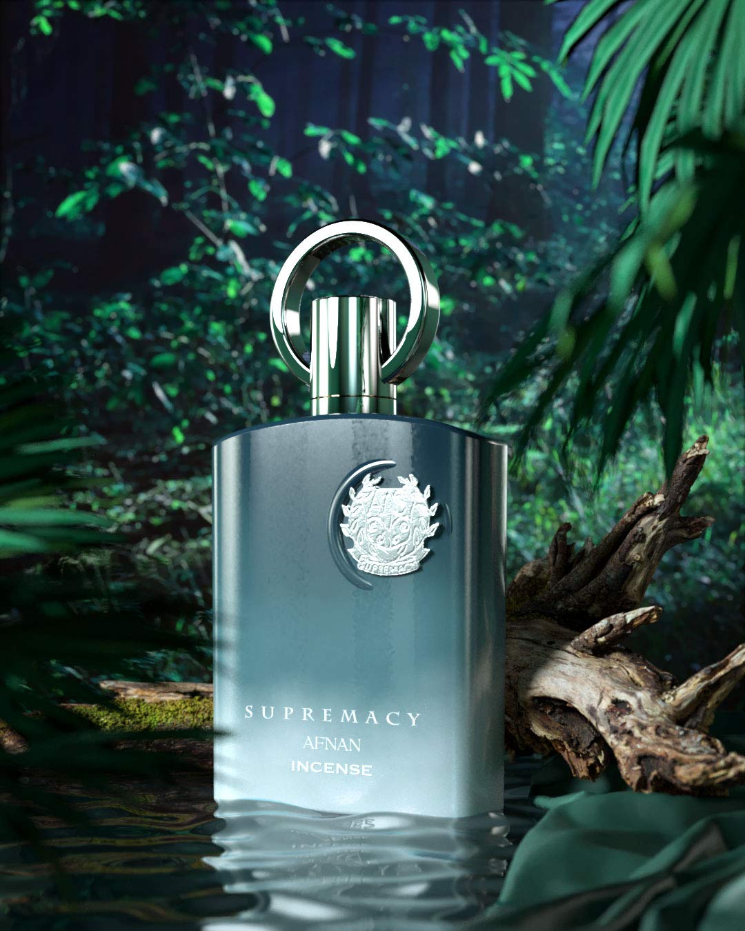 Afnan Supremacy Incense Unisex Eau De Parfum, 3.4 Fl. Oz