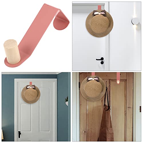 Gadpiparty Over The Door Hook, Towel Hanger Door Coat Rack, Clothes Hangers for Closets Bathroom, Unique Design Eiffel Tower, 2 Hooks